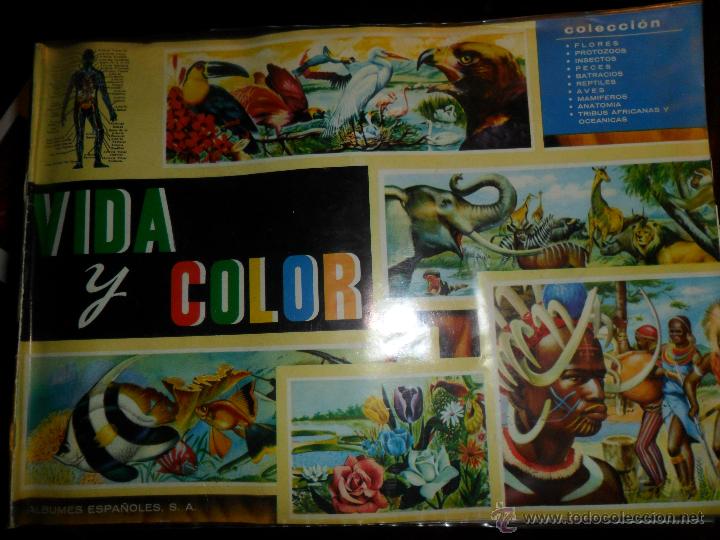 vida y color, album de cromos 1965 - Comprar Álbumes antiguos completos ...