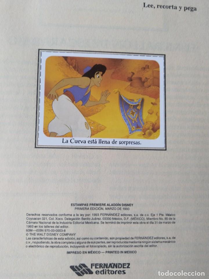 aladdín libro de estampas completo - Comprar Álbumes antiguos completos ...