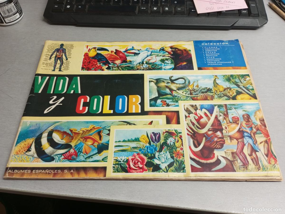 álbum vida y color / completo 380 cromos / álbu - Compra venta en ...