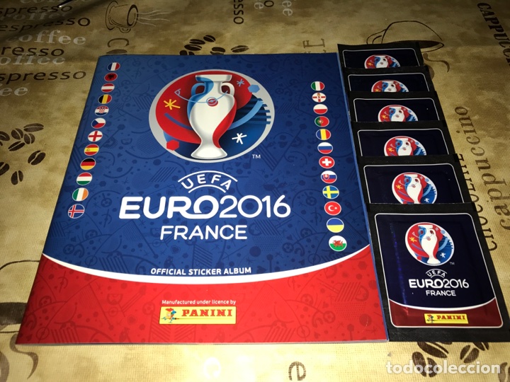 album euro 2016 panini con 6 paquetes - Comprar Álbumes de Fútbol ...