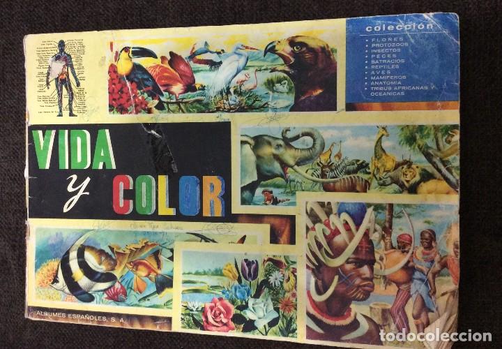 álbum vida y color año 1965 - Comprar Álbumes antiguos incompletos en ...