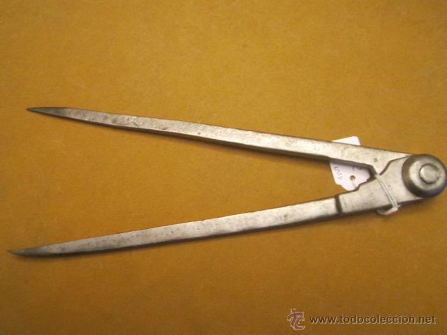 antiguo compás de hierro. 22,5 cms. - Comprar Herramientas ...