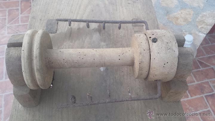 antigua rueca o maquina de hilar - Comprar Herramientas Antiguas Otras ...