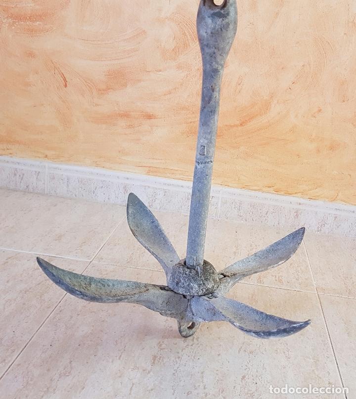 gran ancla antigua de cuatro aspas . - Comprar Antigüedades Marinas y ...
