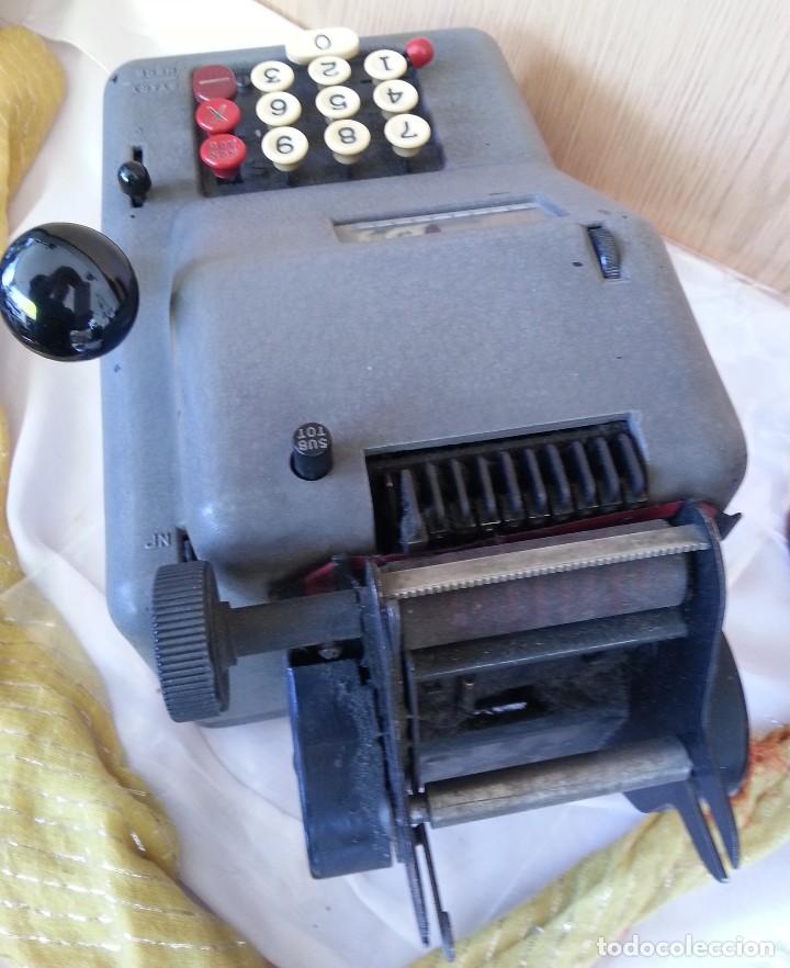 calculadora manual antigua. marca barret. está - Comprar Calculadoras ...