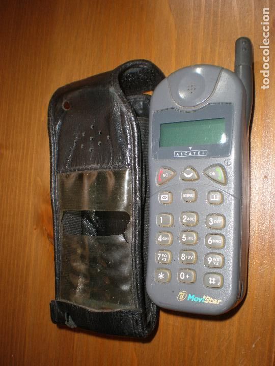 alcatel,movil antiguo movistar y funda - Comprar Teléfonos Antiguos en ...