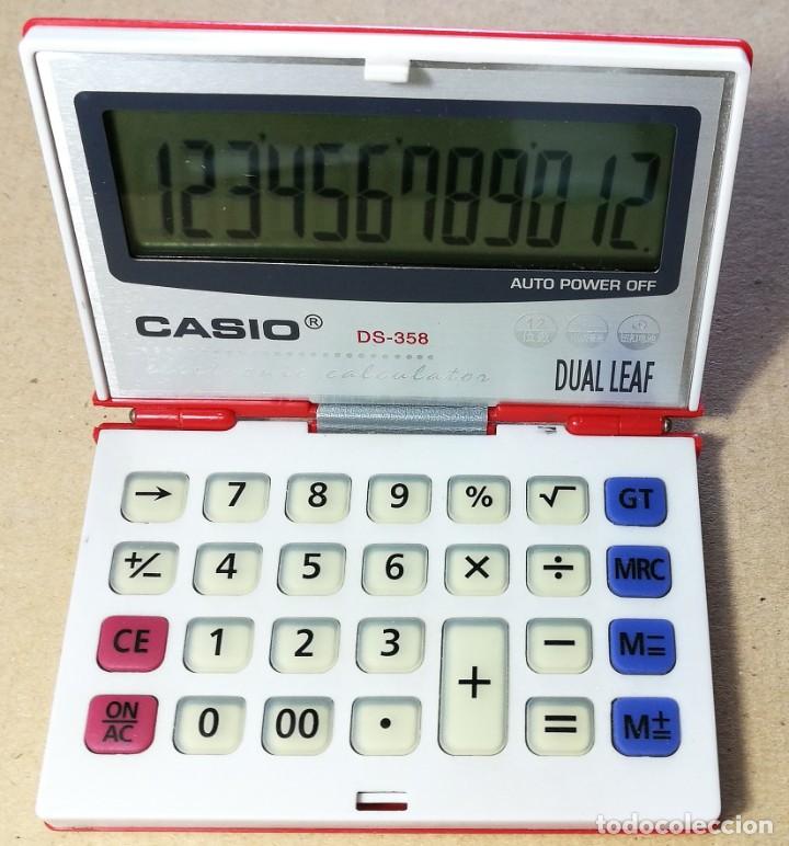 calculadora antigua casio ds-358 dual leaf calc - Comprar Calculadoras ...