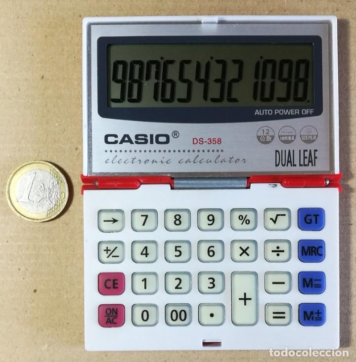 calculadora antigua casio ds-358 dual leaf calc - Comprar Calculadoras ...