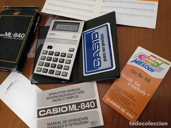 calculadora casio melody ml-840 musical electro - Comprar Calculadoras ...