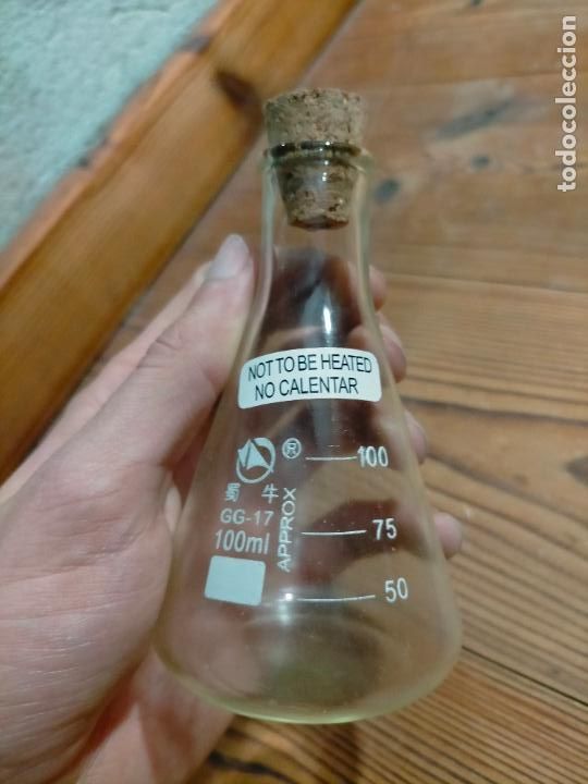 matraz erlenmeyer de cristal soplado de 100 ml. - Comprar Herramientas ...