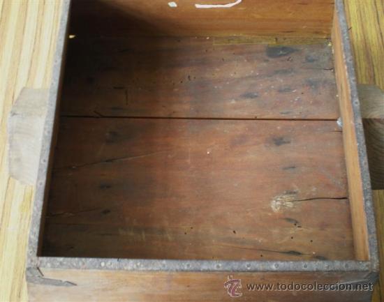 fanega de madera y bordes de hierro - Comprar Agricultura Antigua en ...