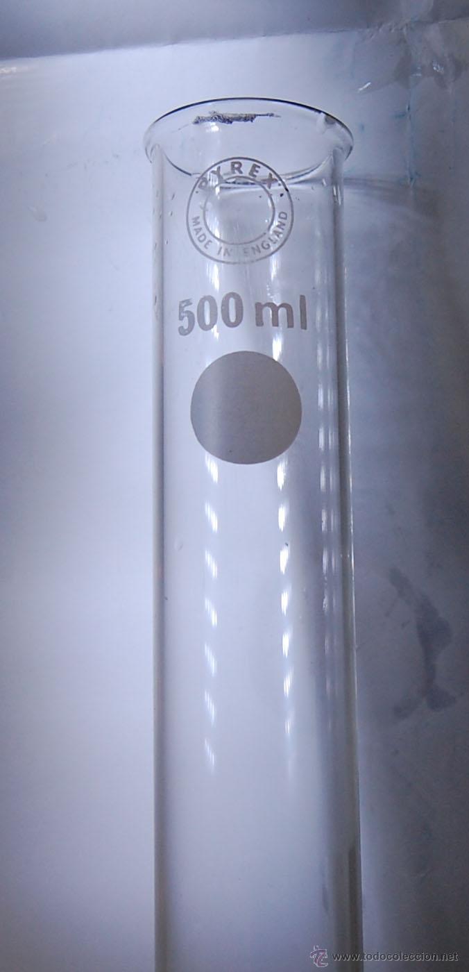 matraz antiguo vidrio soplado marca pirex 500 m - Comprar Farmacia ...