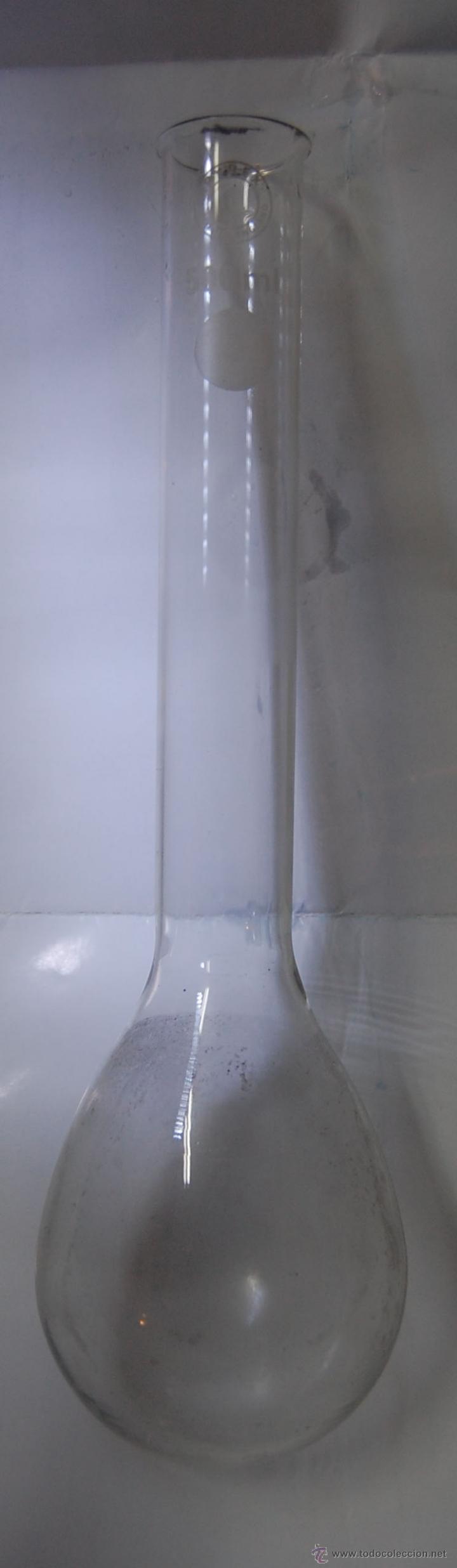 matraz antiguo vidrio soplado marca pirex 500 m - Comprar Farmacia ...
