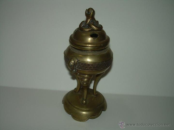 antiguo y bonito pebetero o quemador de inciens - Comprar Antigüedades ...