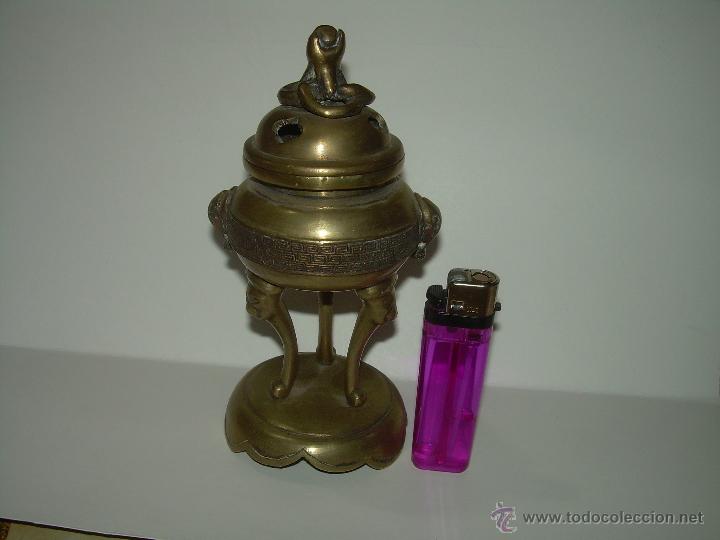 antiguo y bonito pebetero o quemador de inciens - Comprar Antigüedades ...