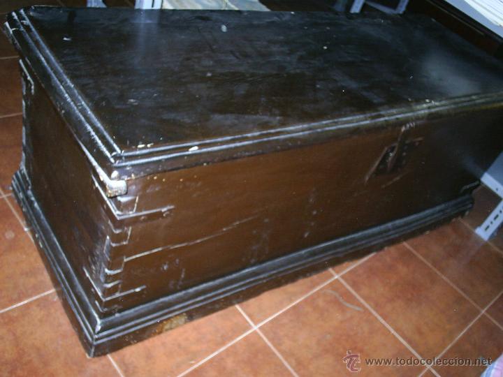 antíguo arcón de madera - Comprar Baúles Antiguos en todocoleccion ...