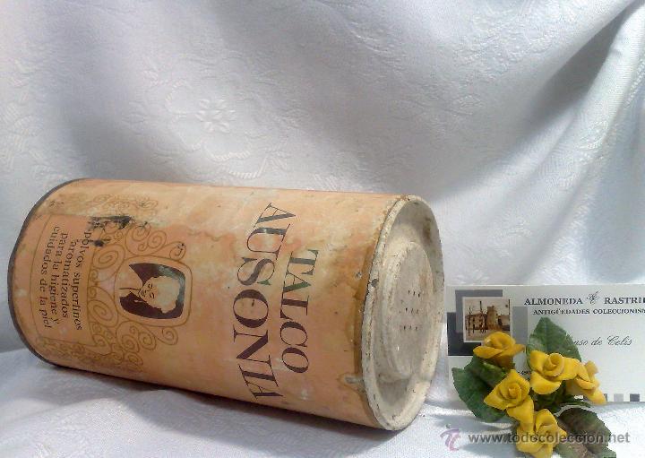 talco ausonia, antiguo bote tamaño gigante. - Comprar Cajas Antiguas en ...