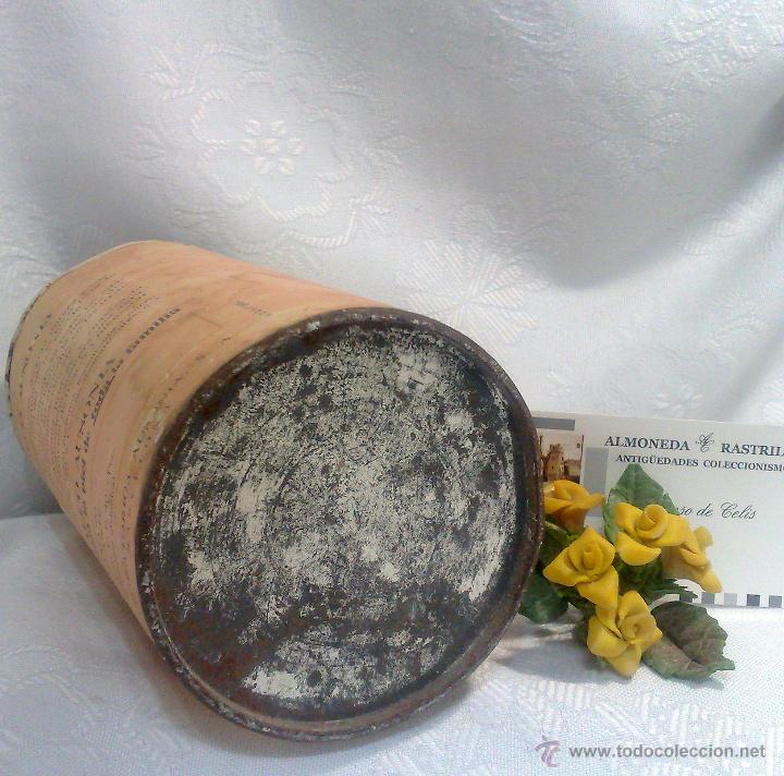 talco ausonia, antiguo bote tamaño gigante. - Comprar Cajas Antiguas en ...
