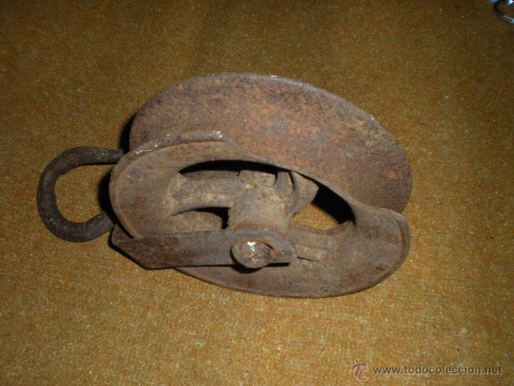 garrucha antigua diámetro 15.5x4cm - Comprar Utensilios del Hogar ...