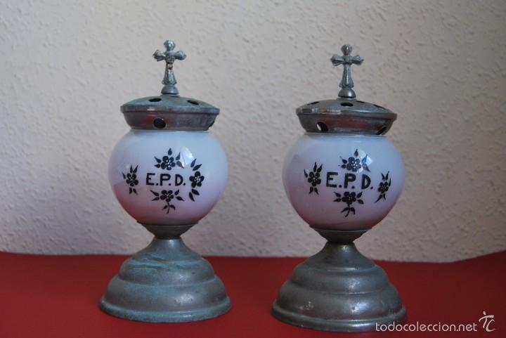 pareja de lámparas de velatorio - faroles difun - Comprar Lámparas ...