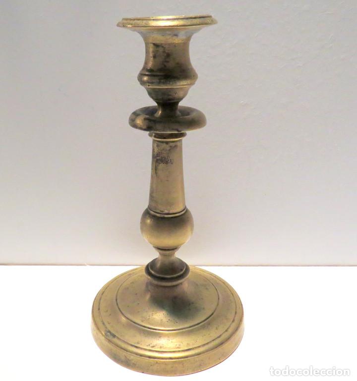 candelabro bronce español finales del siglo xvi - Comprar Portavelas ...