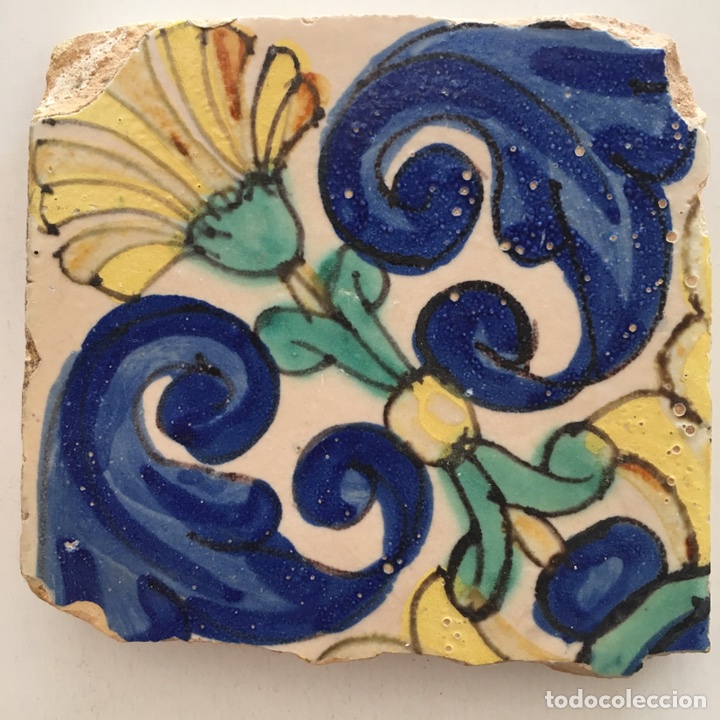 azulejo barroco valenciano del siglo xviii. - Comprar Azulejos Antiguos ...