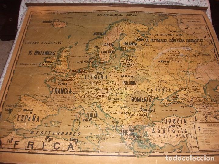 mapa politico europa 1934 - Comprar Antigüedades Varias en ...