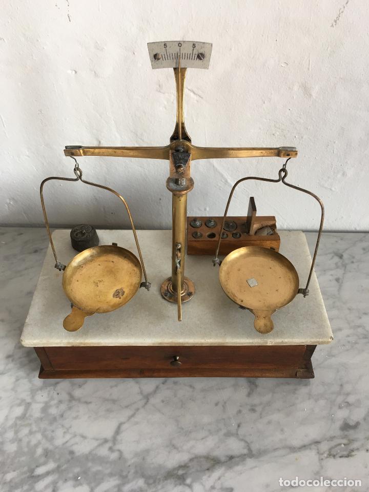 antigua balanza de precisión - Comprar Antigüedades Varias en ...
