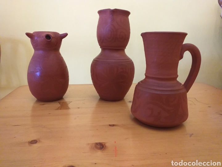lote de jarras de barro - Comprar Utensilios del Hogar Antiguos en ...