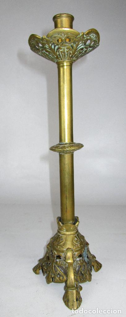 candelabro gotico religioso altar o iglesia bro - Comprar Artículos ...