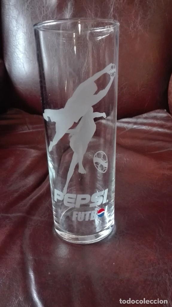 vaso pepsi fútbol de cristal - Comprar Objetos Cristal y Vidrio Antiguo ...