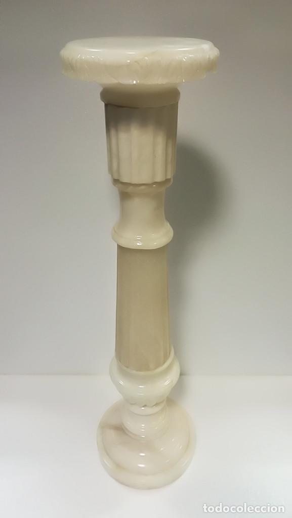 columna de alabastro blanca - Comprar Antigüedades Varias en ...