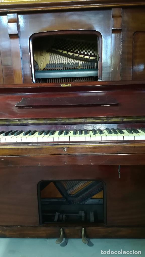 piano pared madera caoba - Comprar Antigüedades Varias en todocoleccion ...