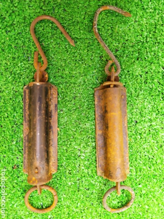 2 dinamometros. balanzas de muelle - de resorte - Comprar Utensilios ...