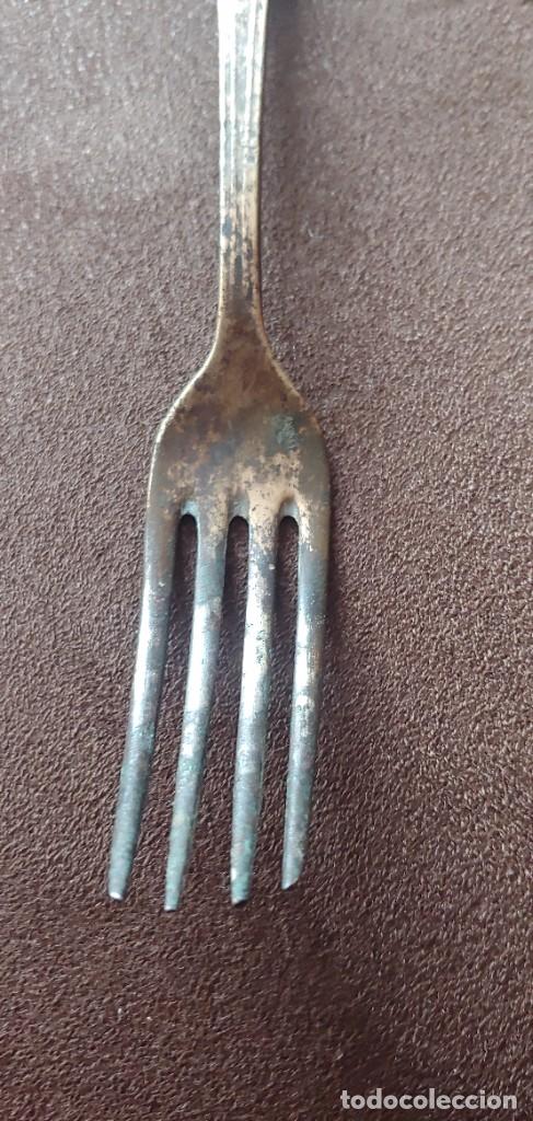 antiguo tenedor,con bonito diseño.material bron - Comprar Utensilios ...