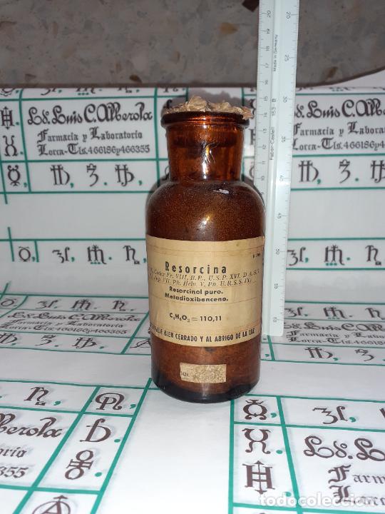 frasco farmacia resorcina // con contenido - Comprar Farmacia Cristal y ...