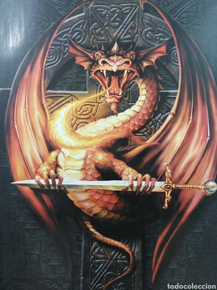lamina grande. dragón gótico siniestro secta. c - Comprar Art Comic en ...