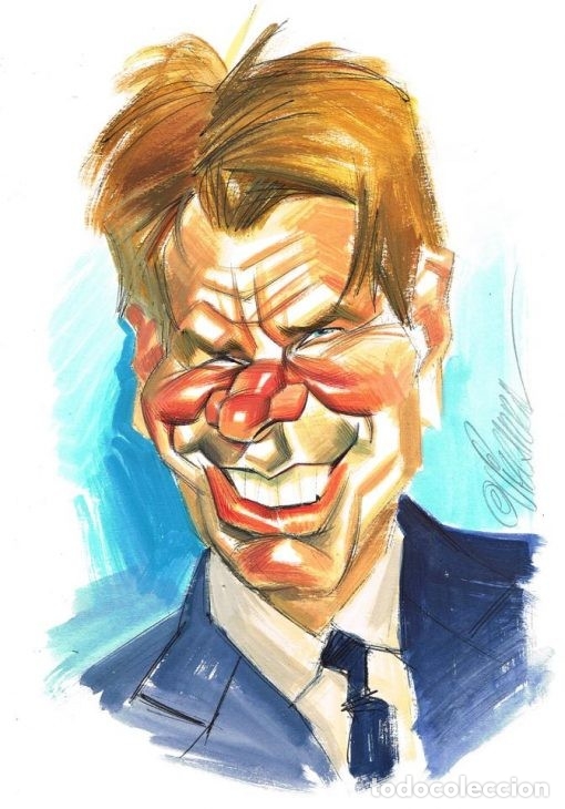harrison ford - caricatura original - joan vizc - Comprar Art Comic en ...