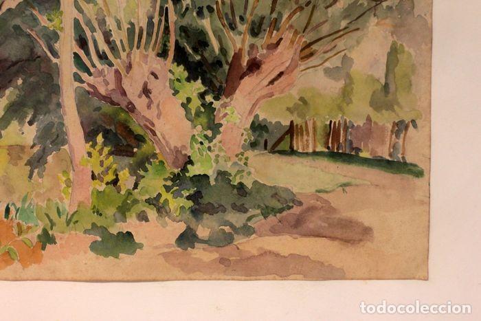 paul vera (1882 - 1957) - paysage. enmarcado mi - Comprar Acuarelas ...