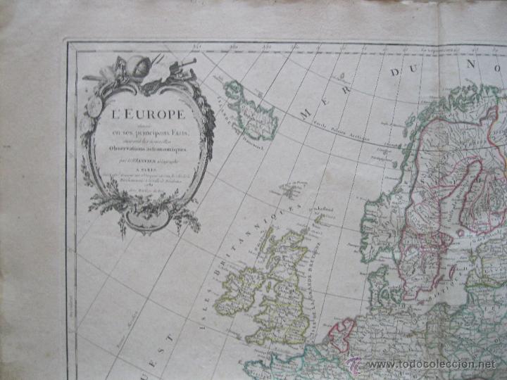 mapa de europa, 1780. janvier - Comprar Cartografía Antigua (hasta S ...