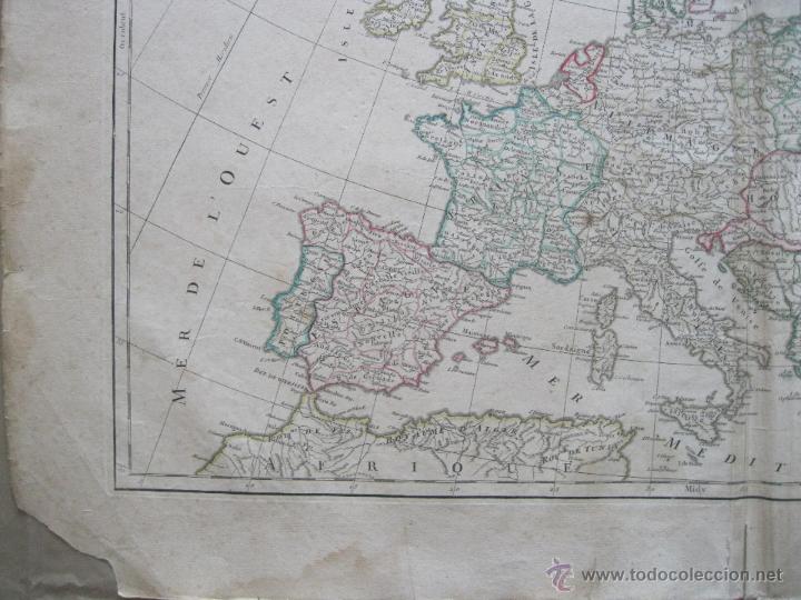 mapa de europa, 1780. janvier - Comprar Cartografía Antigua (hasta S ...
