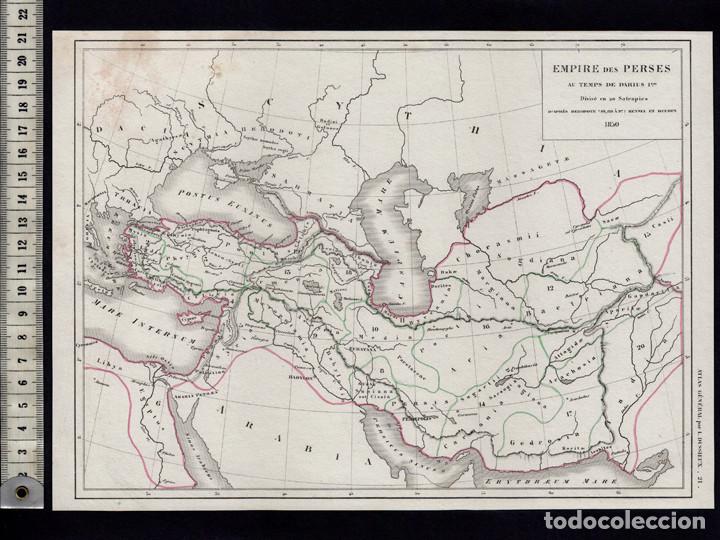 mapa del imperio persa de darío i, por l. dussi - Comprar Cartografía ...