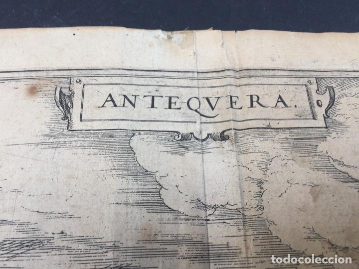 antequera , mapa siglo xvi , george hoefnagel - Comprar Cartografía ...