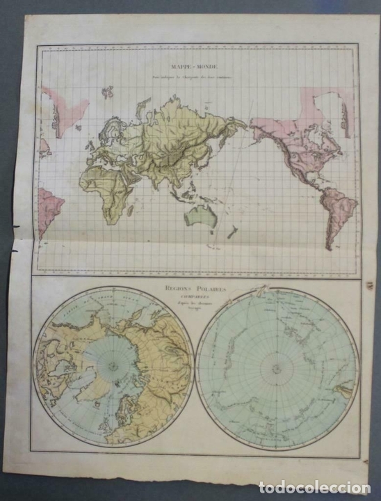 gran mapa del mundo sobre proyección de mercato - Comprar Cartografía ...