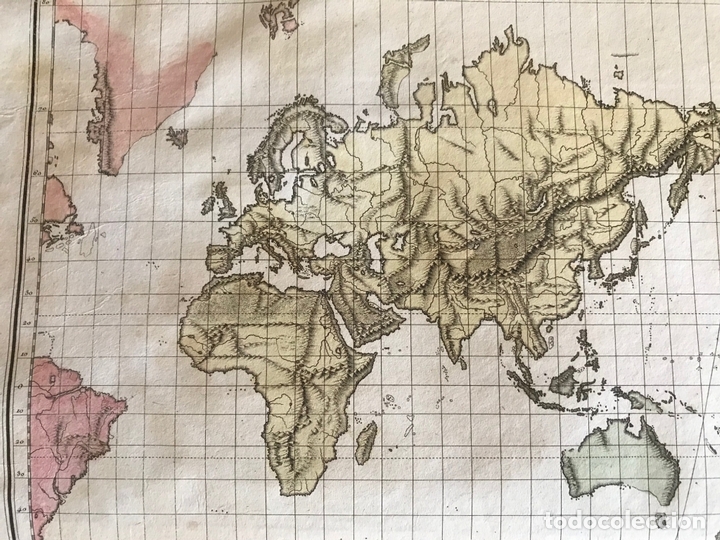 gran mapa del mundo sobre proyección de mercato - Comprar Cartografía ...