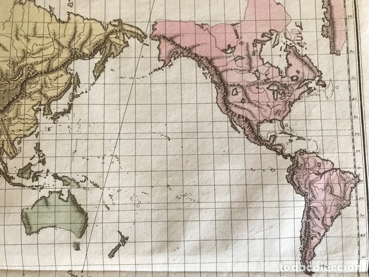 gran mapa del mundo sobre proyección de mercato - Comprar Cartografía ...