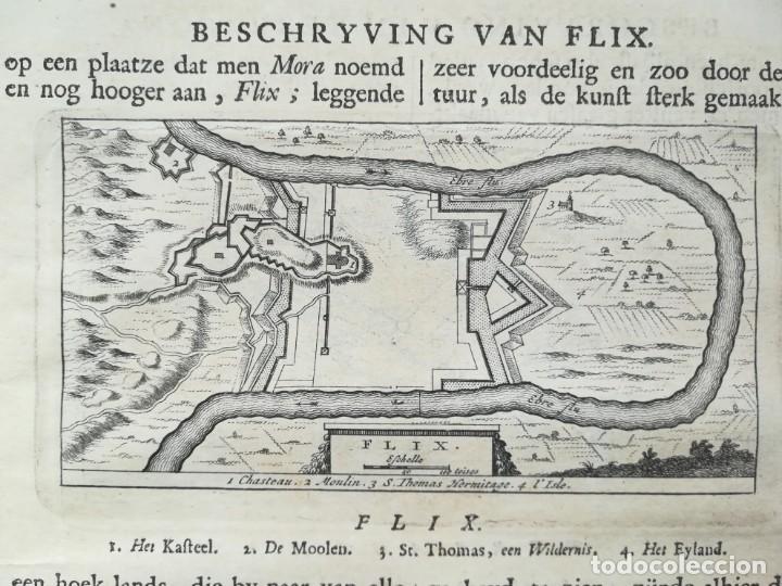 mapa de flix y de tarragona - pieter van der aa - Comprar Cartografía ...