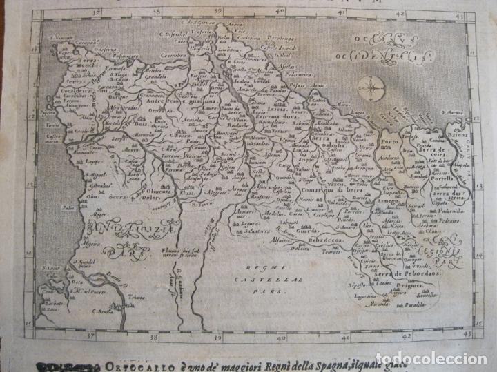 antiguo mapa de portugal, 1620. ptolomeo/ galig - Comprar Cartografía ...