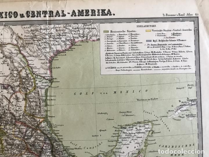 gran mapa a color de méxico y américa central, - Comprar Cartografía ...
