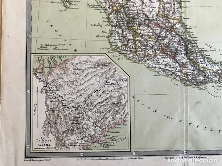 gran mapa a color de méxico y américa central, - Comprar Cartografía ...